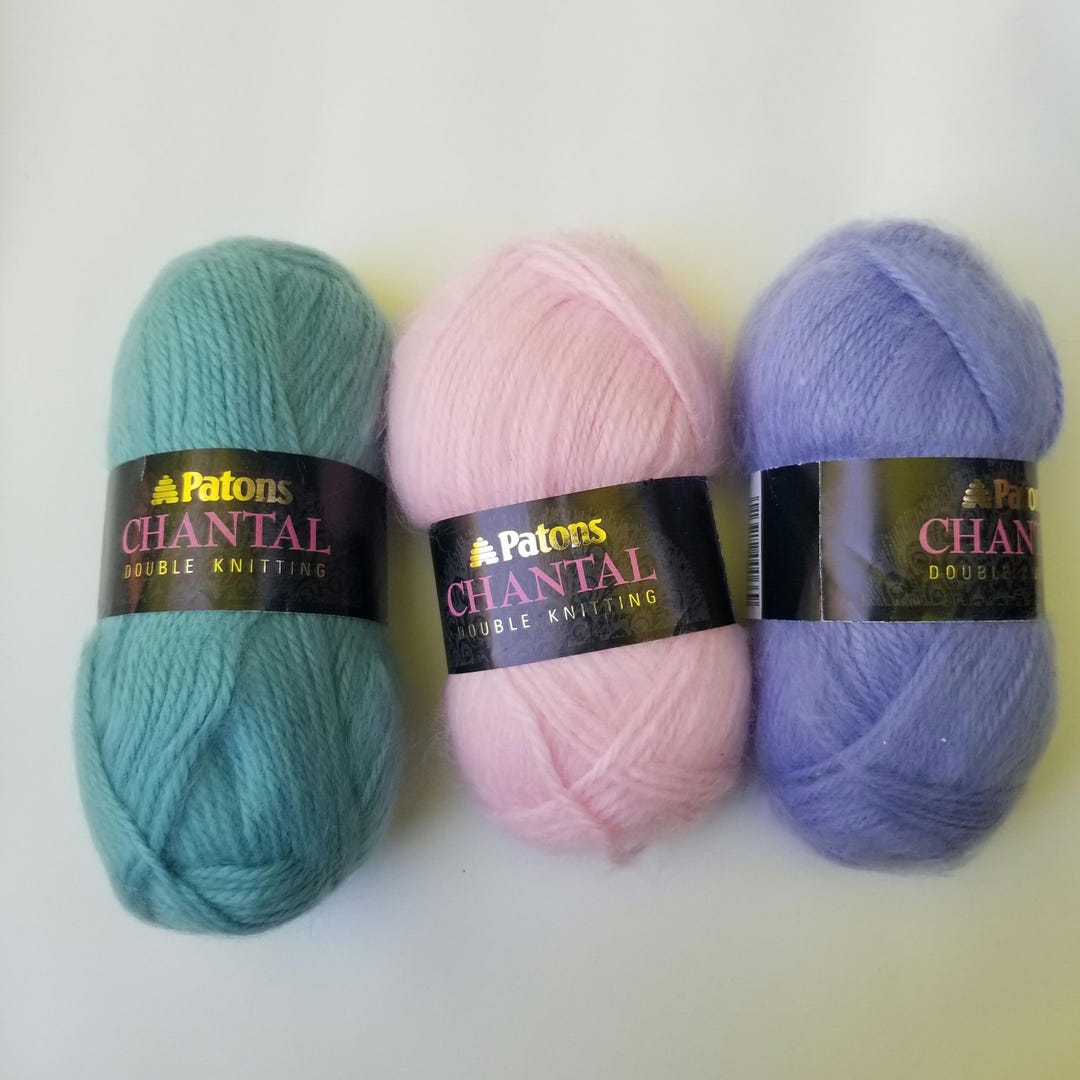 3 X 50 G Skeins Patons Chantal Double Knitting Yarn - Etsy
