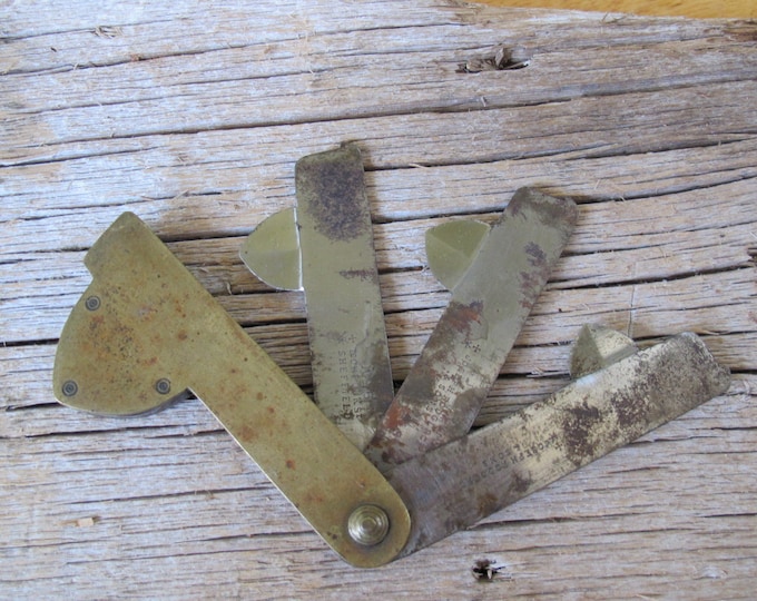 Antique Joseph Rogers Sheffield Fleam / Surgeon Vets Bloodletting Tool ...