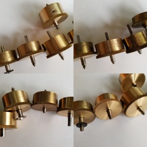 Large Lot Brass Barrel Clock Mainsprings (lot of 12) / Hermle NOS ...