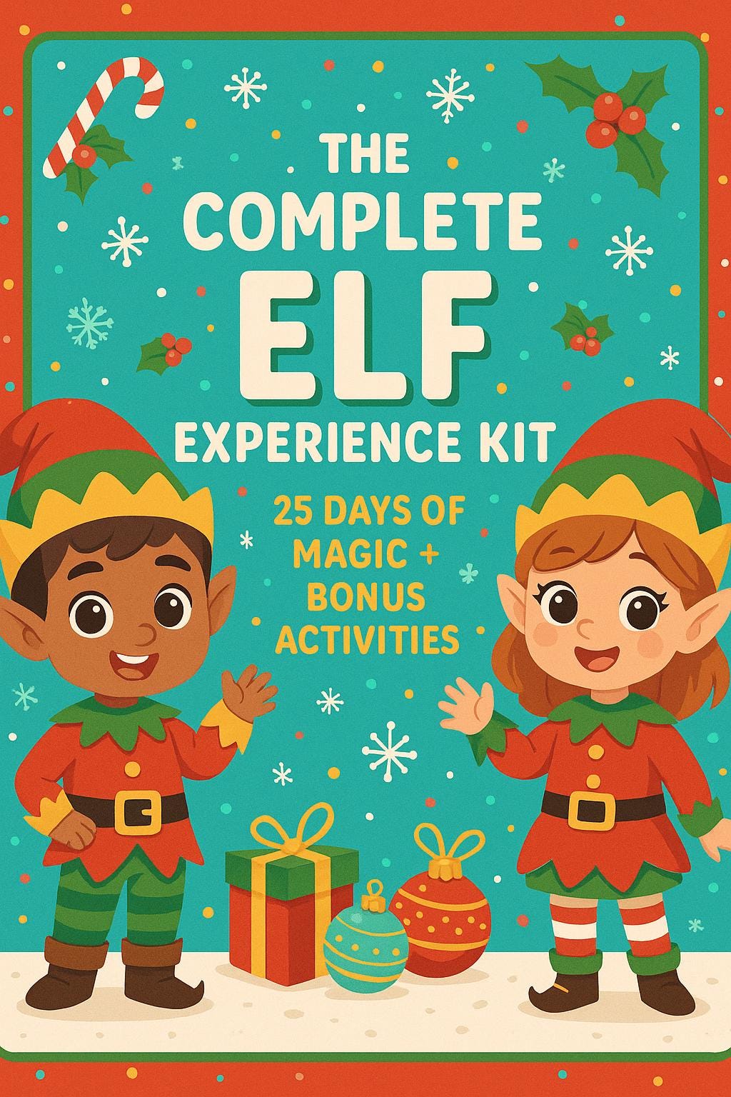 Magical Christmas Elf Printable Kit | 25 Fun Ideas + Props + Activities ...