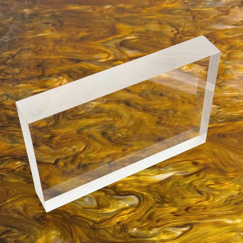 1in Thick Cast Acrylic Blocks - Etsy