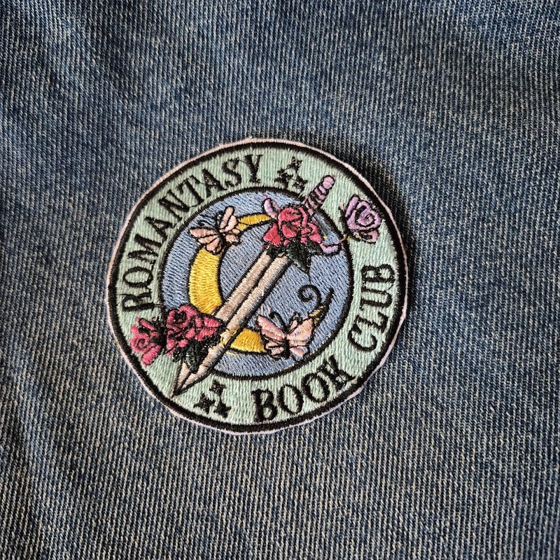 Romantasy Iron on Patch - Etsy