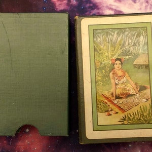 Rare Antique Cards - Teuila Fortune Telling - Gold Edge With Green Box ...