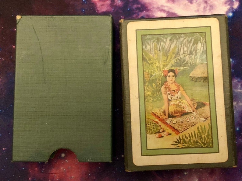 Rare Antique Cards Teuila Fortune Telling Gold Edge With - Etsy