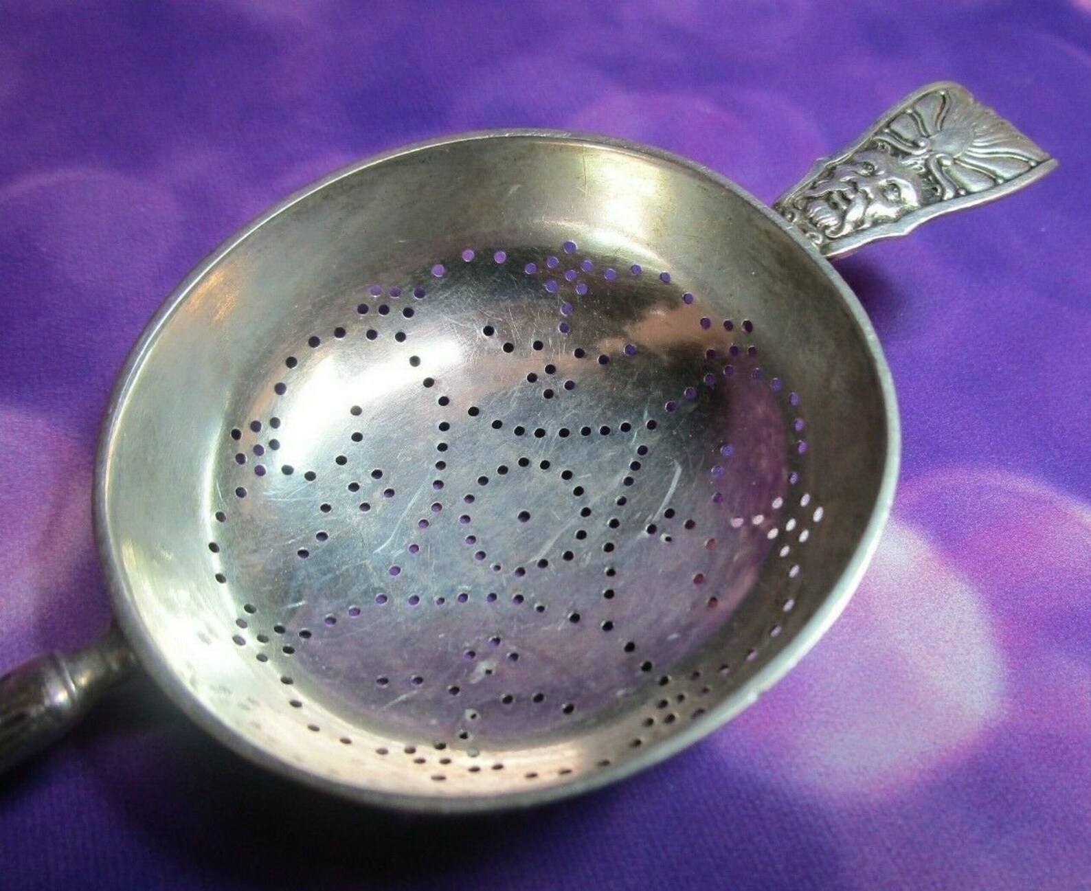 Victorian Ornate North Wind/satyr/pan/devil Silver Tea | Etsy