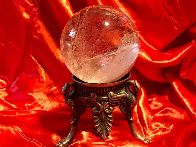 Smoky Topaz Scrying 'crystal Ball' Large 120mm - Etsy