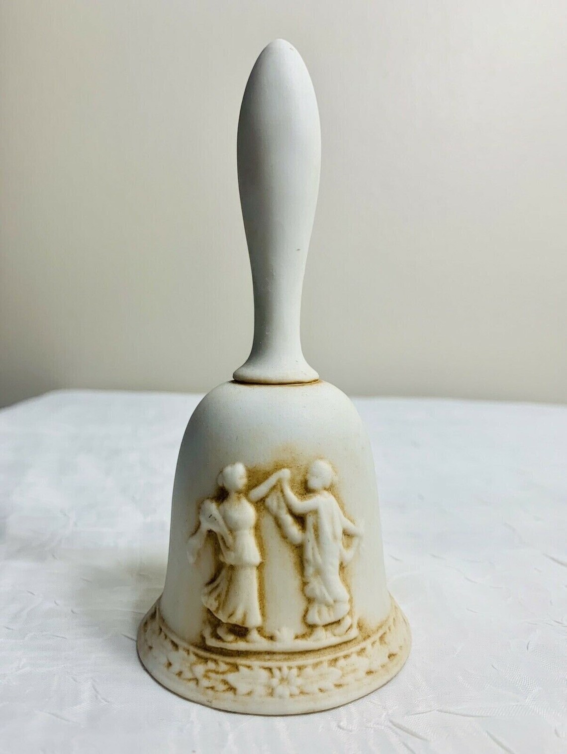 Greek Grecian Design Bell With Dancers Motif Bisque - Etsy