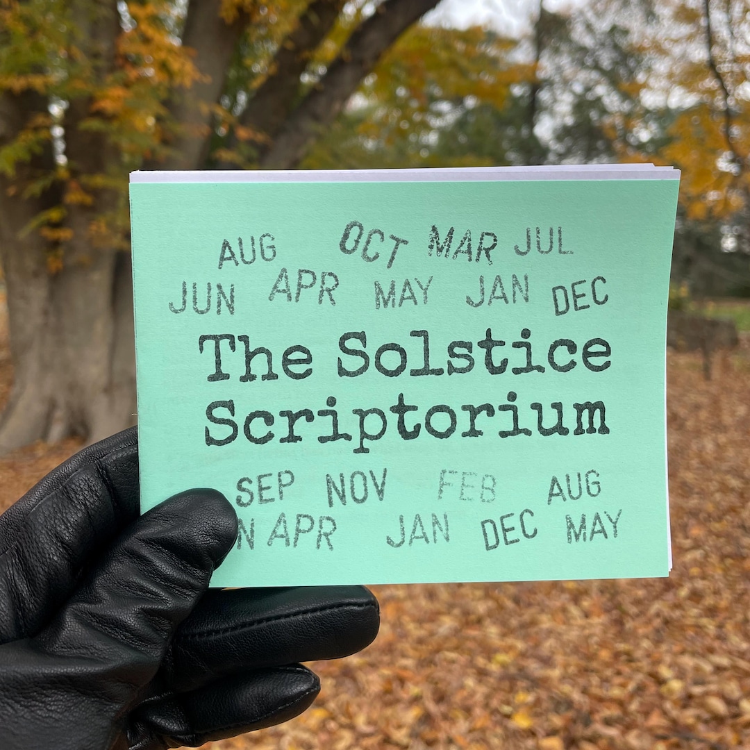 The Solstice Scriptorium: A Zine Guide to an Imaginary Library - Etsy