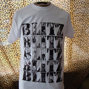 Blitz Punk Band Shirt by Addicted to Chaos Oi! Mens Size S - XL - Etsy