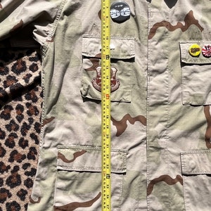 Desert Camouflage Punk Jacket Marked L Fits Xl Ultra-violence Print by ...