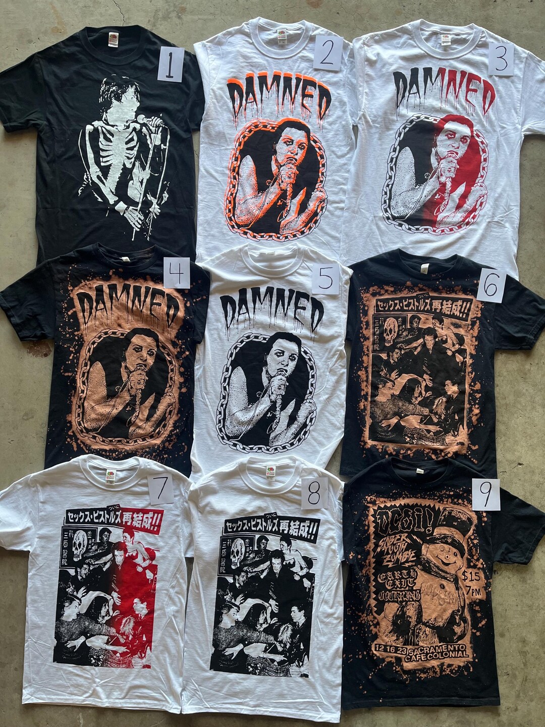 9 Punk Shirts to Choose From Addicted to Chaos SEDITIONARIES - Etsy