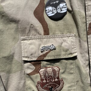 Desert Camouflage Punk Jacket Marked L Fits Xl Ultra-violence Print by ...