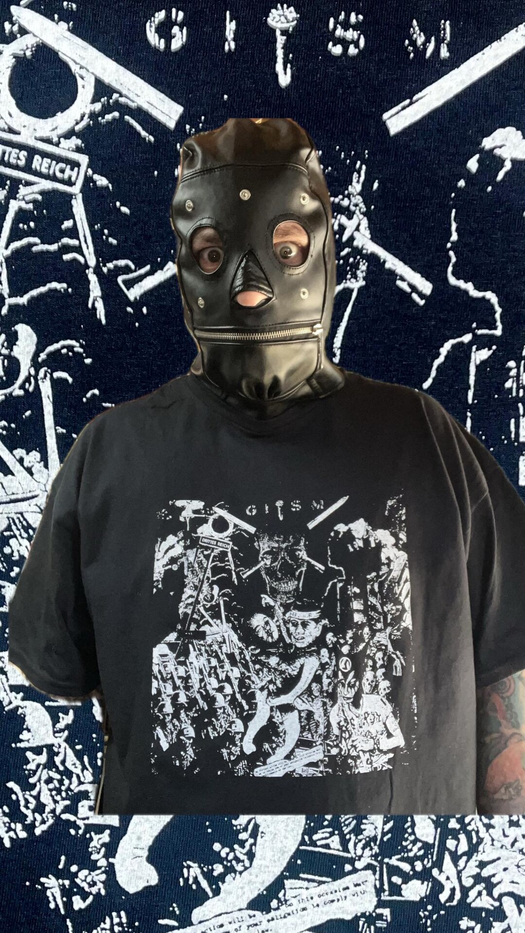 GISM DETESTATION PUNK Shirt by Addicted to Chaos - Etsy