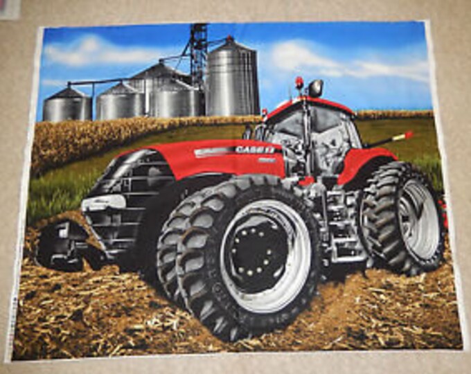 Case IH Magnum Tractor Fabric Panel Cotton Quilt Fabric 36 X 44 - Etsy
