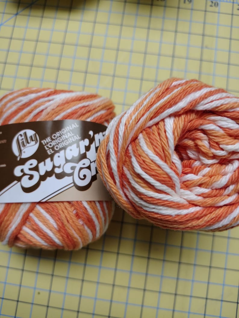 Sugar N’ Cream Yarn - 100% Cotton - Etsy