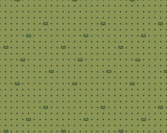 Mod Meow Cat Panel Fabric by Amanda Niederhauser for Riley | Etsy