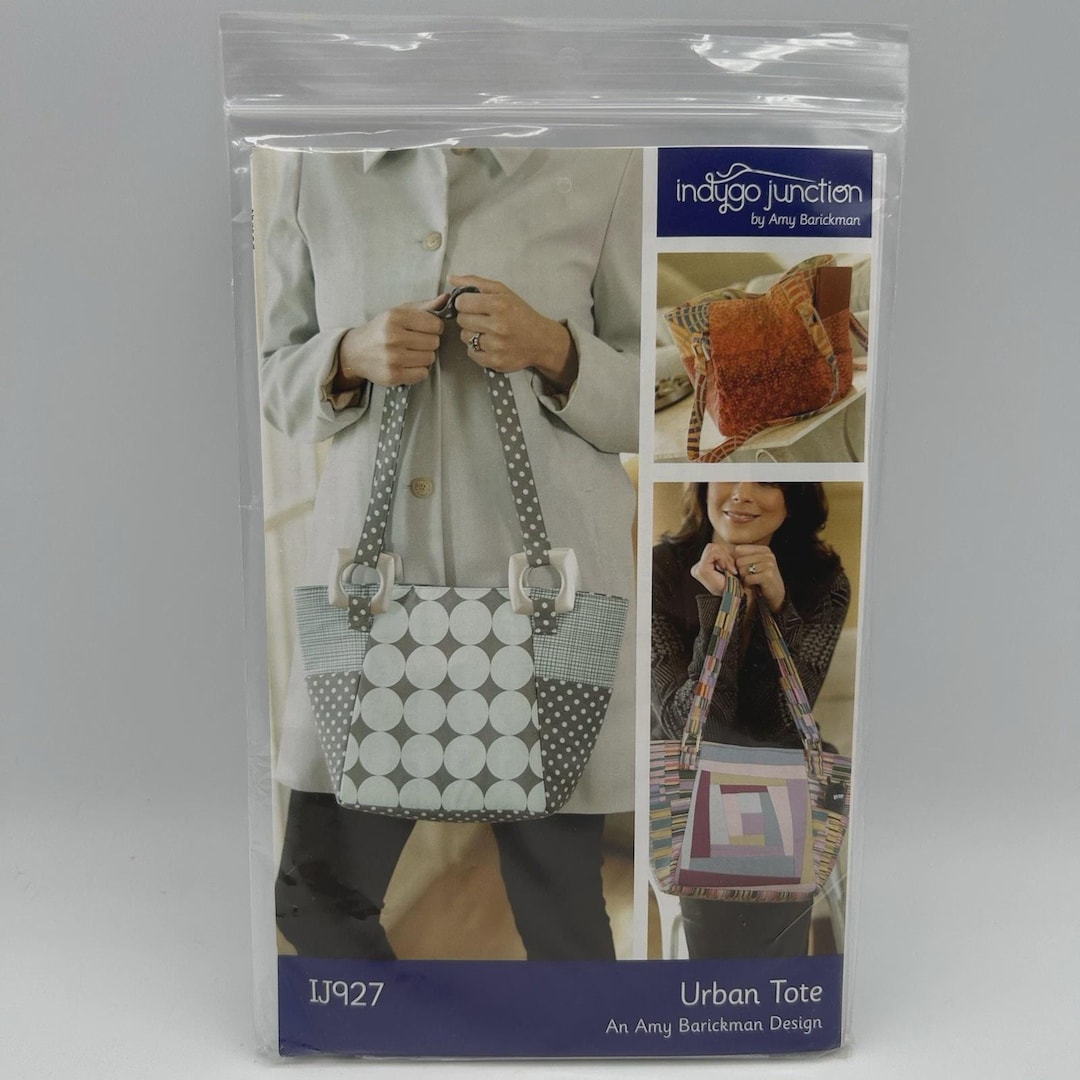 Indygo Junction Urban Tote IJ927 Pattern by Amy Barickman - Etsy