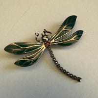 Lacey Sterling Silver Butterfly Brooch ~ Vintage - Etsy