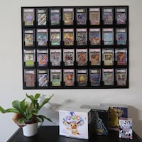 Pokemon Card PSA Slab Display Frame - 4x4 - Etsy UK