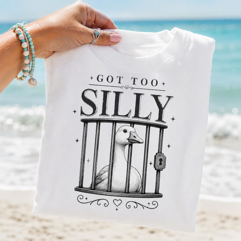 Got Too Silly Png|funny Goose Svg | Retro Design | Digital Download - Etsy