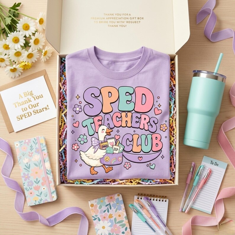 SPED Teacher PNG | Inspirational Club Design | Preppy School Graphic ...