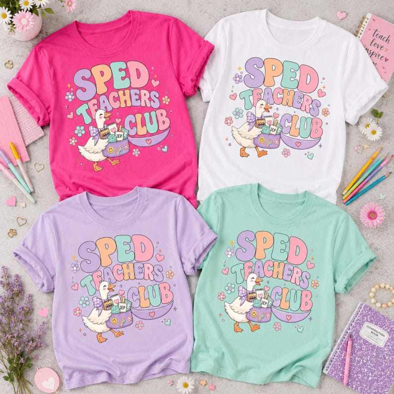 SPED Teacher PNG | Inspirational Club Design | Preppy School Graphic ...