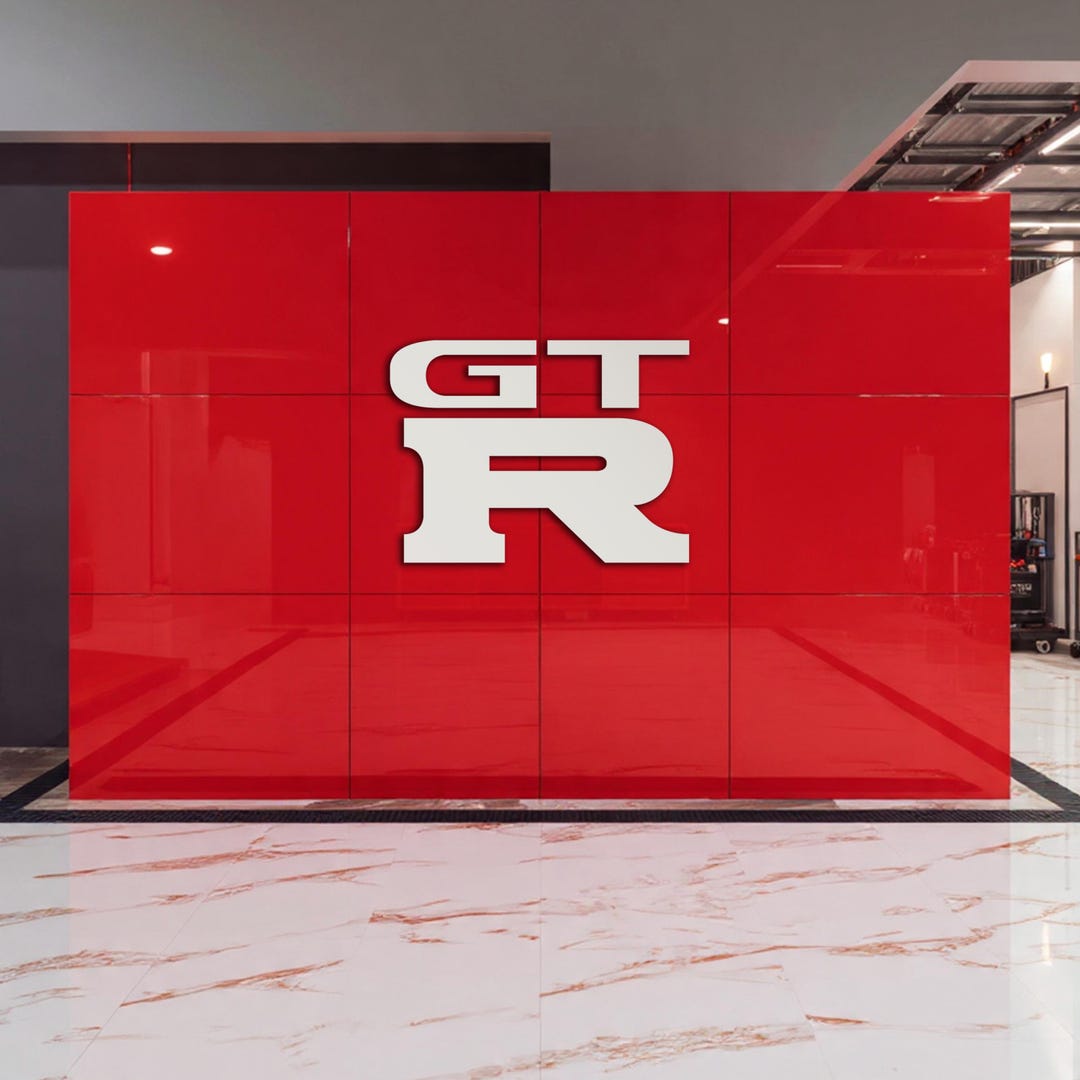 Gtr Aluminium Garage - Home Sign Wall Art: Automotive Decor - Etsy