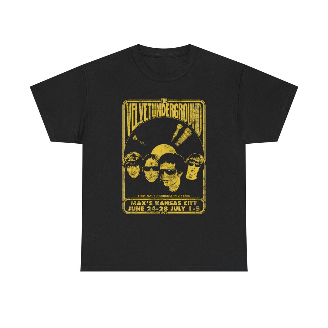 The Velvet Underground T-shirt - Rock Music Shirt - Pale Blue Eyes ...