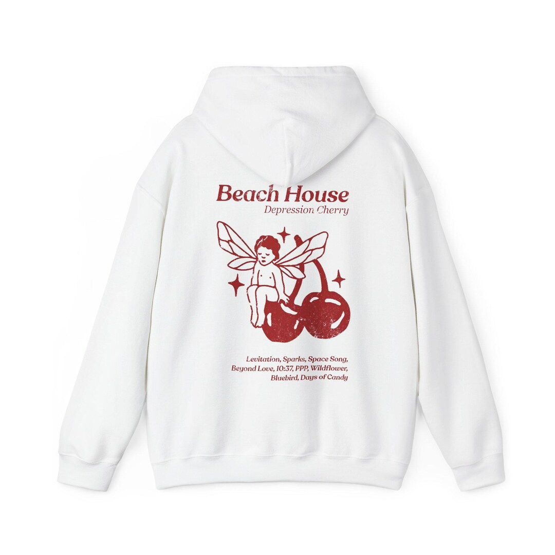 Beach House Hoodie - Pop Music Hoodie - Depression Cherry Album Hoodie ...