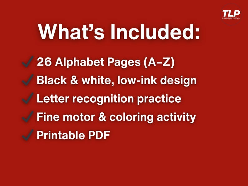 Alphabet Letter Recognition Worksheets | A–Z Coloring & Dot Pages for ...