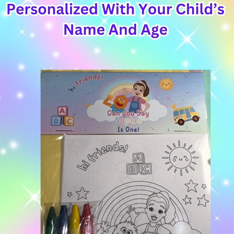 Custom Ms. Rachel Birthday Coloring Pages|ms. Rachel Birthday Party ...