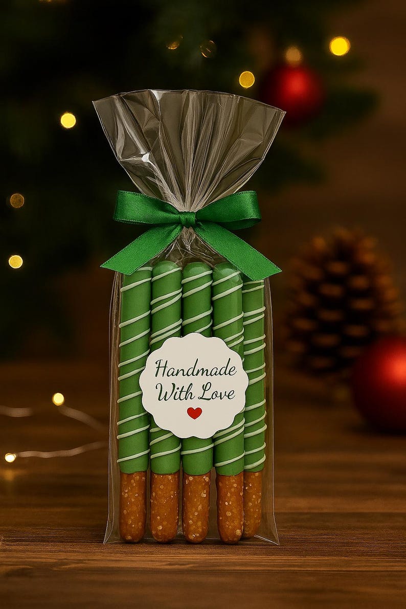 CHOCOLATE PRETZEL RODS - Etsy