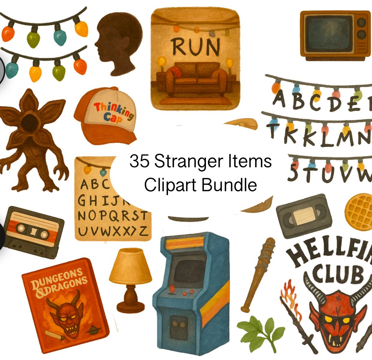 Lot de 35 cliparts pour étrangers - Etsy France