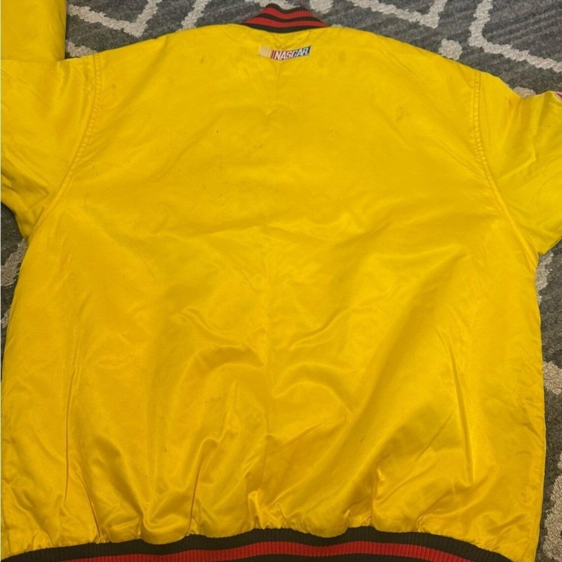Vintage Kellogg's Corn Flakes Racing Jacket Chase Authentics Yellow ...