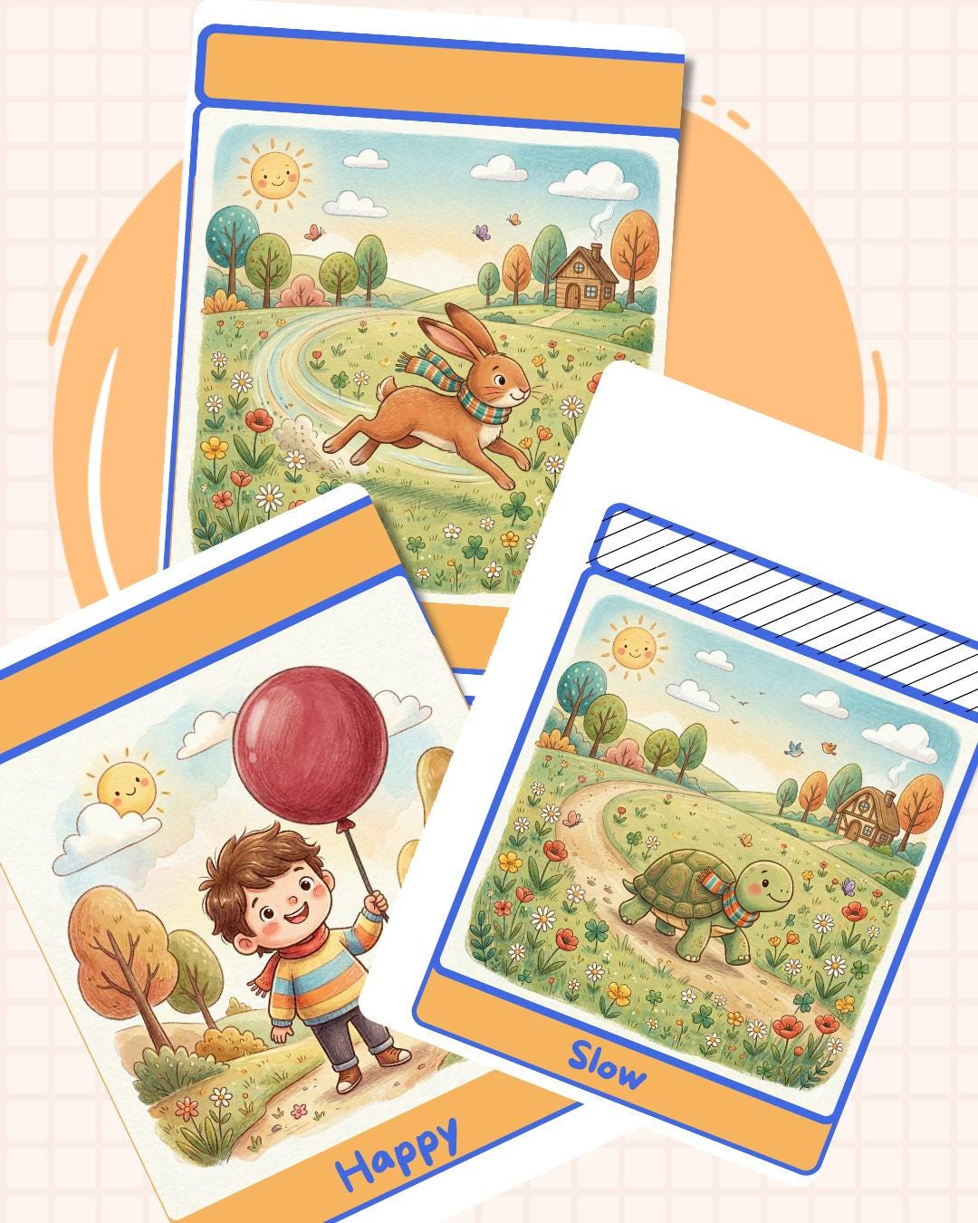 Lift the Flap Opposites Printable, Kids Learning Activity, Preschool ...