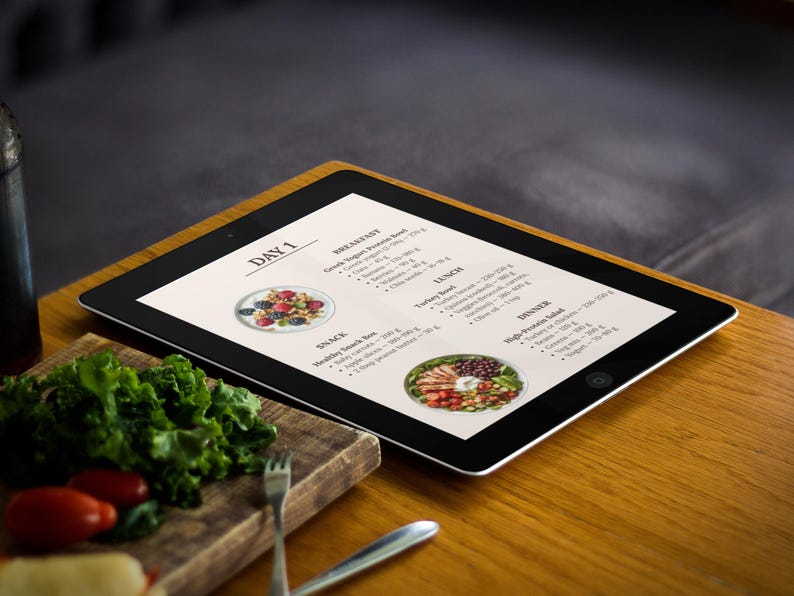 7-day Meal Plan Bundle | 8 Weight Categories | Printable Weekly Meal ...
