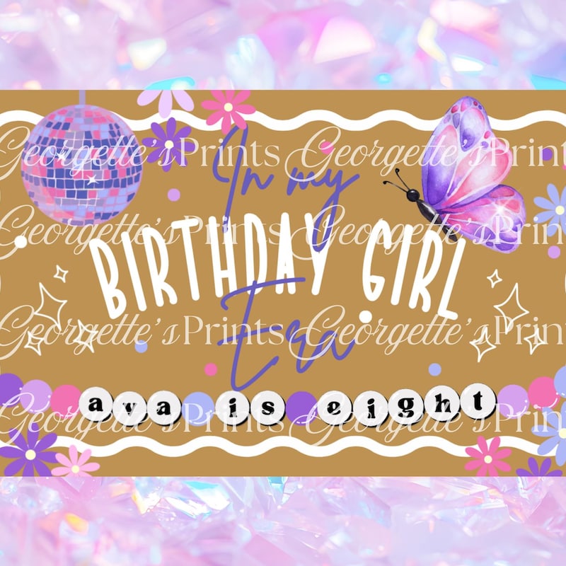 Popstar Birthday Banner - Etsy