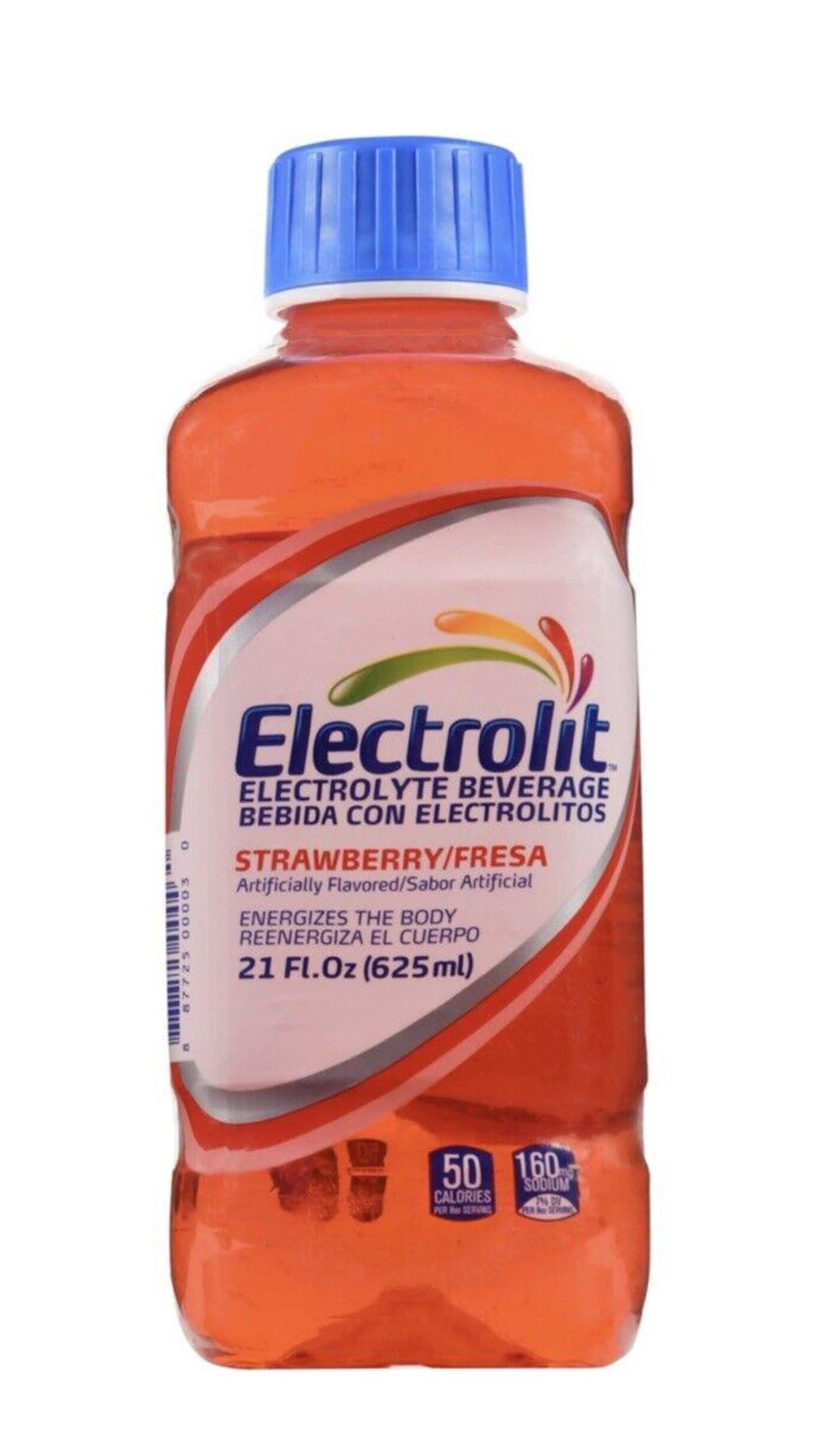 Electrolit Electrolyte Hydration & Recovery Drink 21oz Strawberry Fresa ...