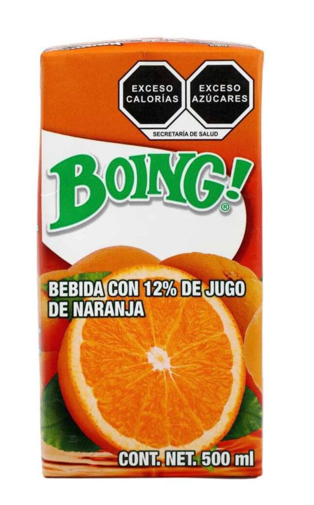 Jugo Boing Naranja | Orange Authentic Mexican Juice 500 Ml Pack of 6 - Etsy