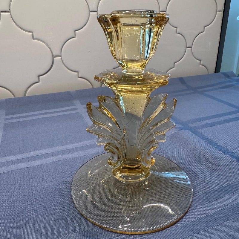 Brass Candlestick Baroque - Etsy