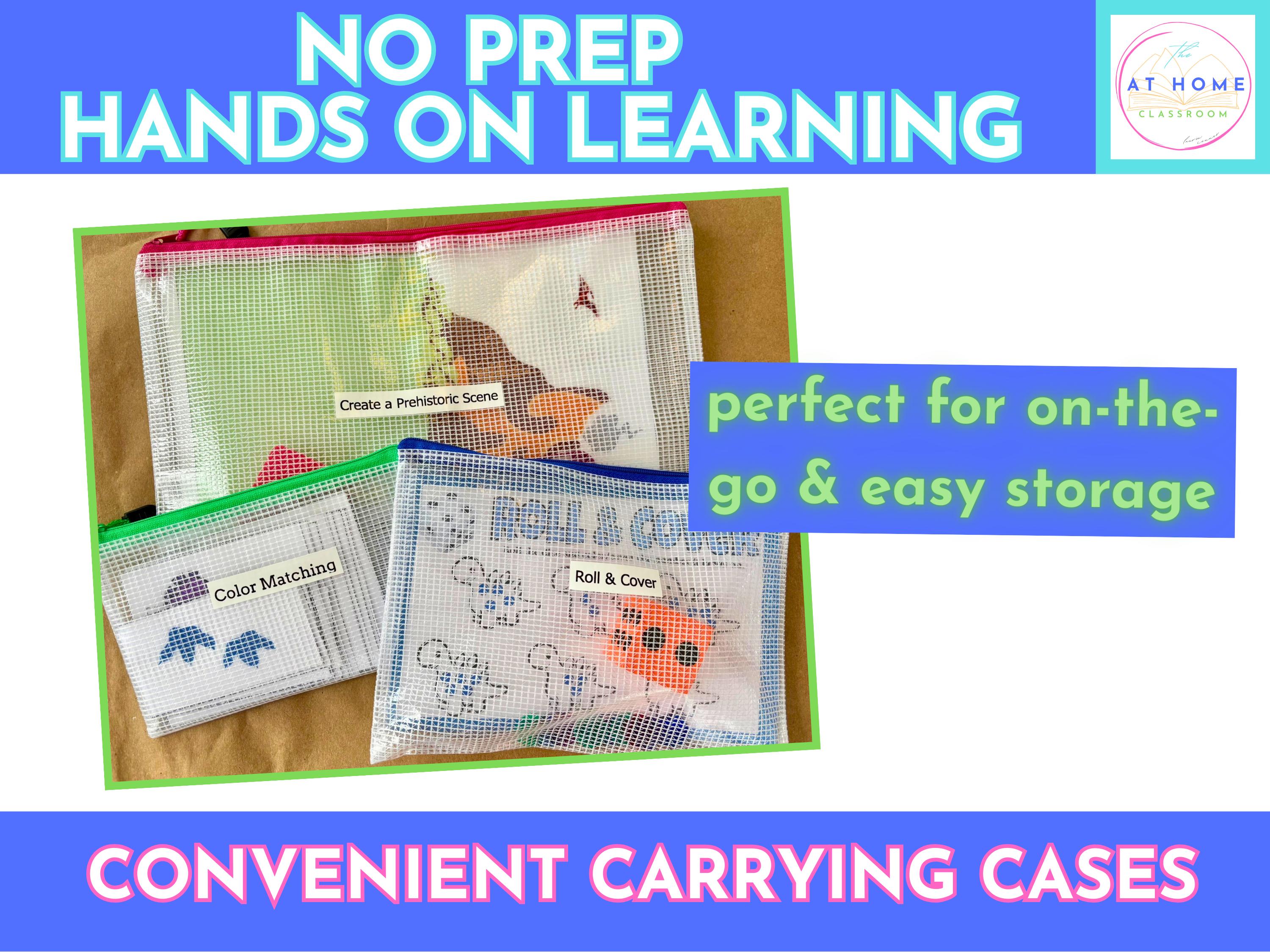 Dinosaur Mini Learning Bundle | Colors, Counting & Creative Play ...
