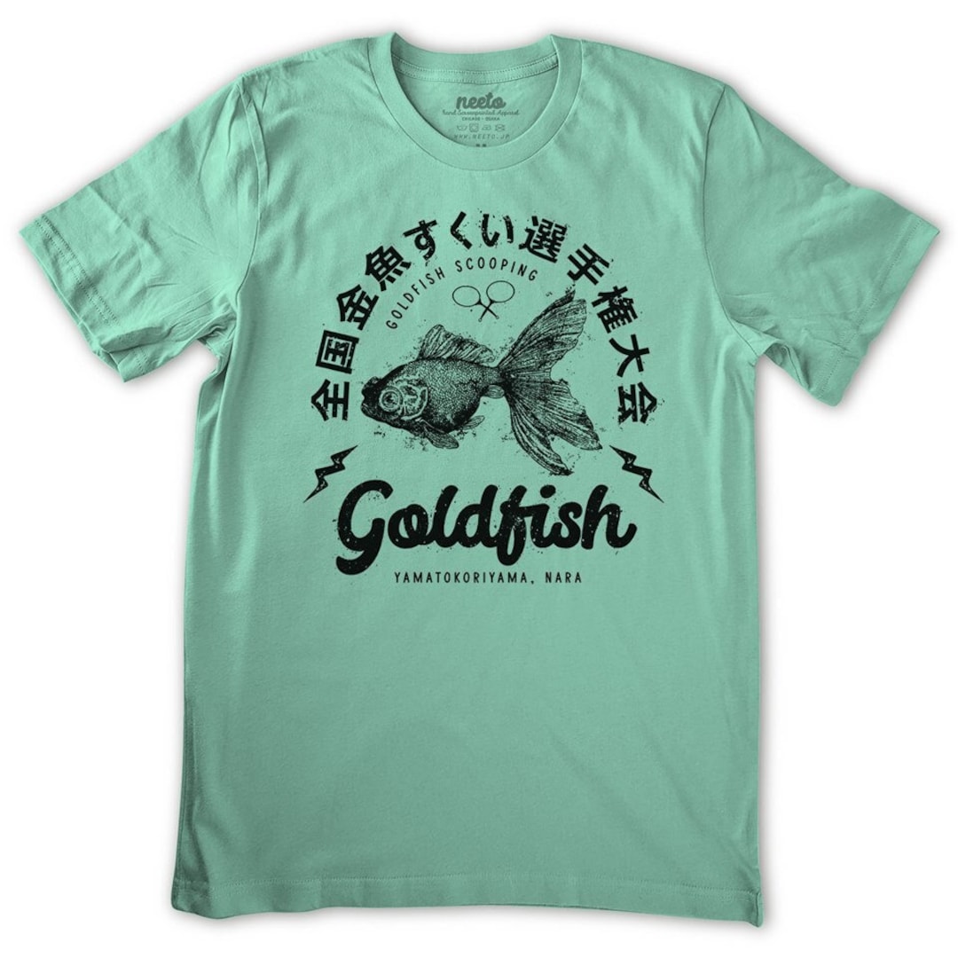 Goldfish Tshirt Kingyo T-shirt Scooping Koi Fish Japanese - Etsy