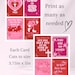 Retro Bible Verse Valentine Cards | Christian Gift Tags (printable PDF ...
