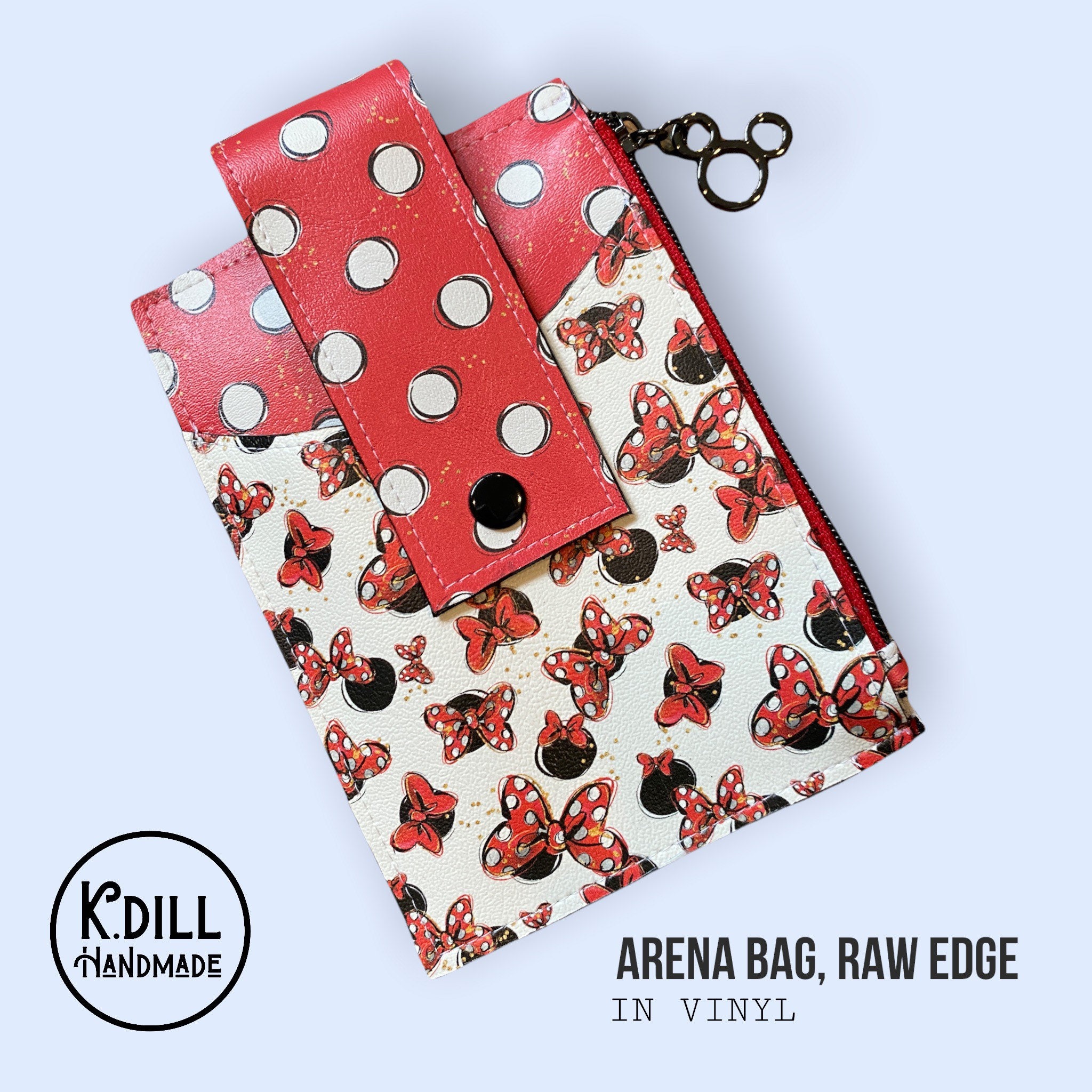 Arena Bag Raw Edge PDF Pattern - Etsy
