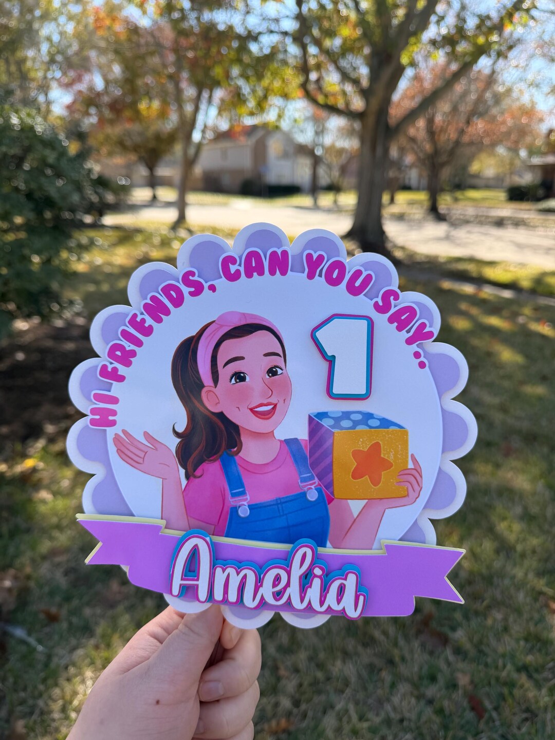 Ms. Rachel Birthday Cake Topper - Etsy