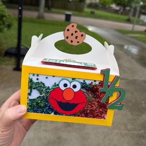 Elmo Cake Topper | Personalized Sesame Street Birthday Decorations ...
