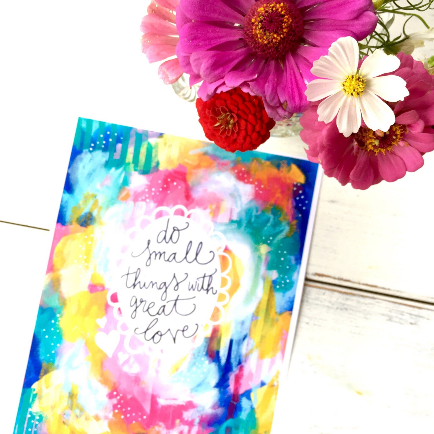 Inspirational Art Print: do Small Things With Great - Etsy Australia