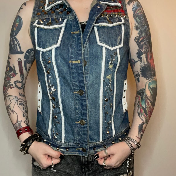 Punk Vest - Etsy