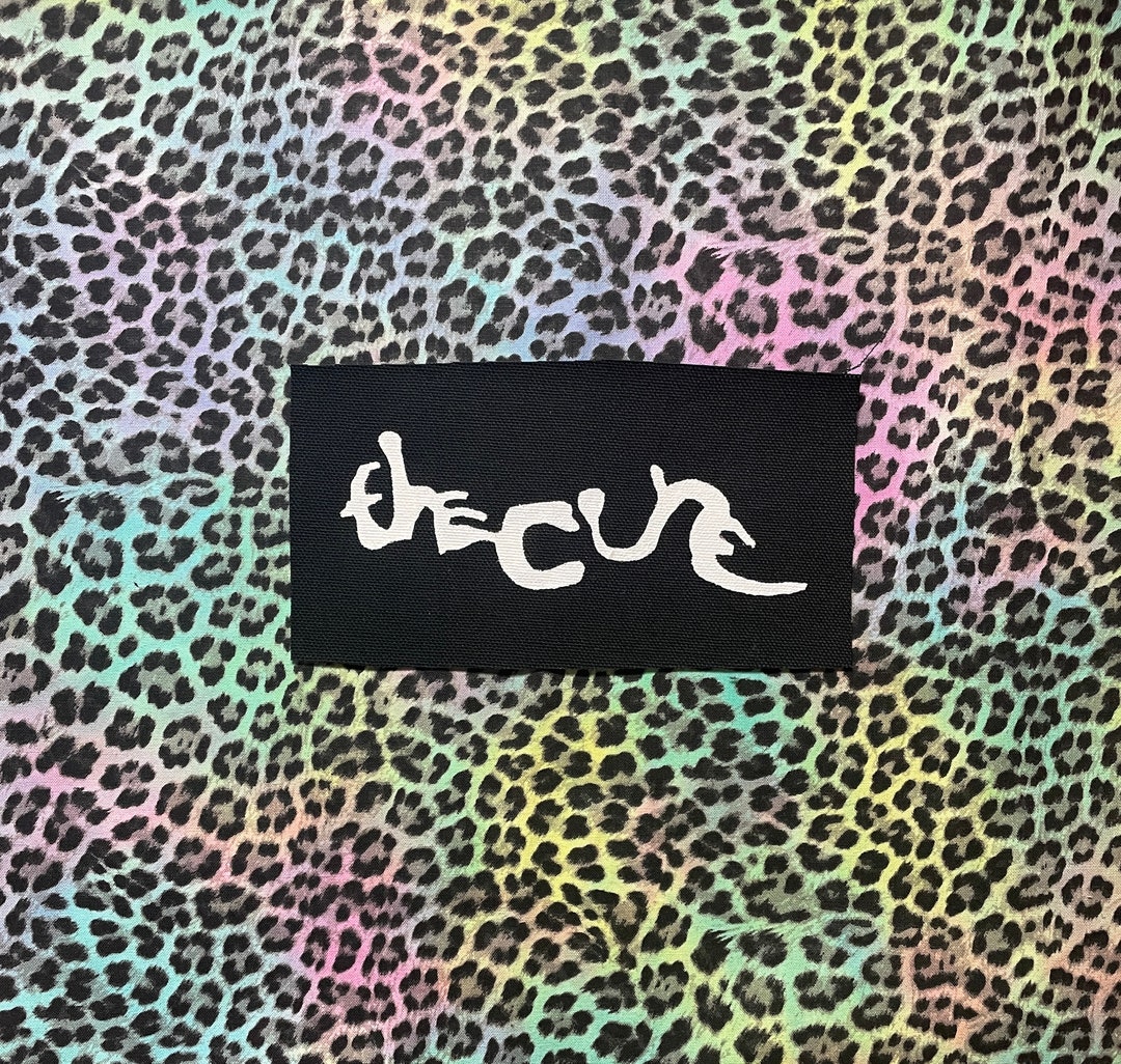 The Cure Sew on Patch Logo Black and White - Etsy