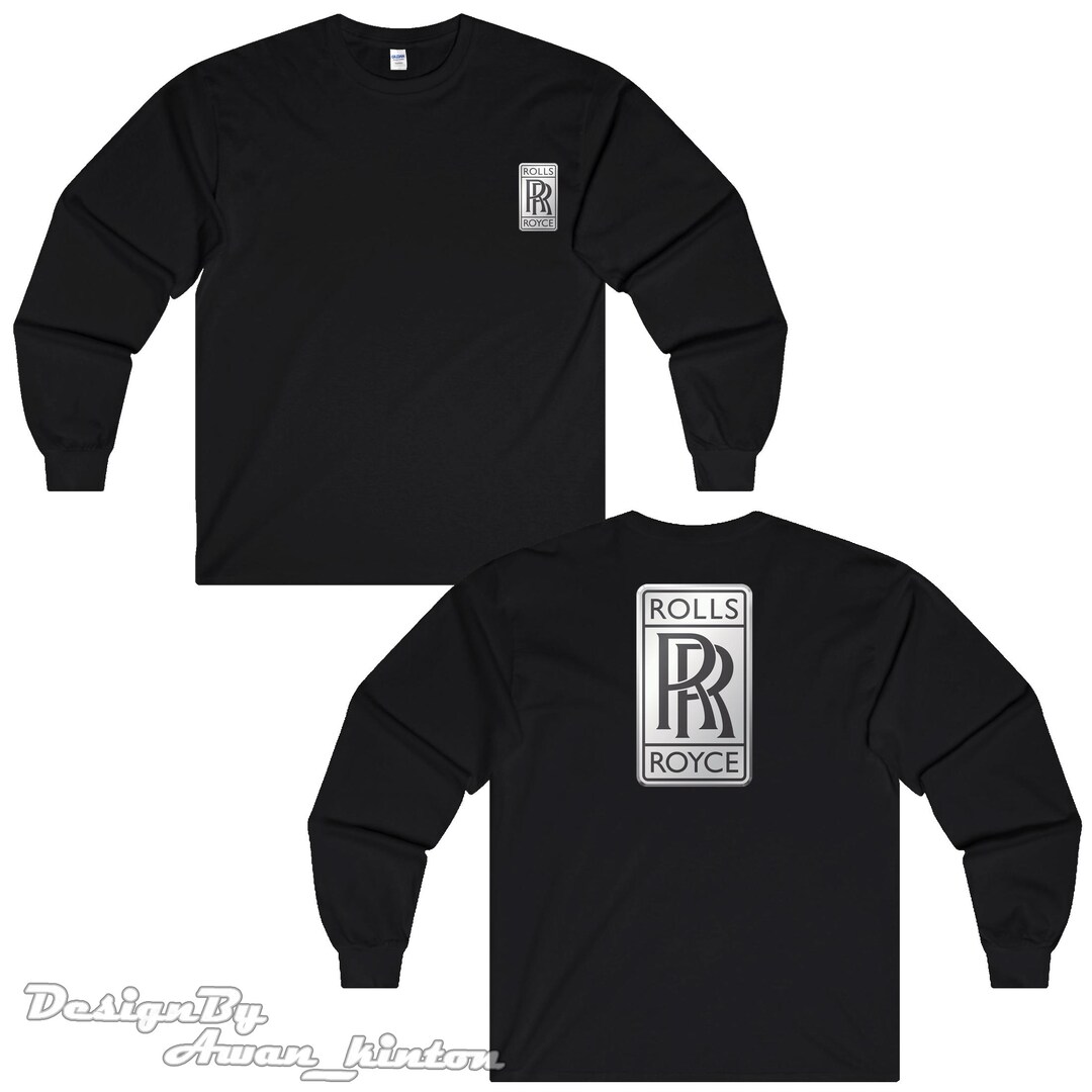 Clothing Rolls-royce RR Logo Tshirt Long Sleeve Shirt - Etsy